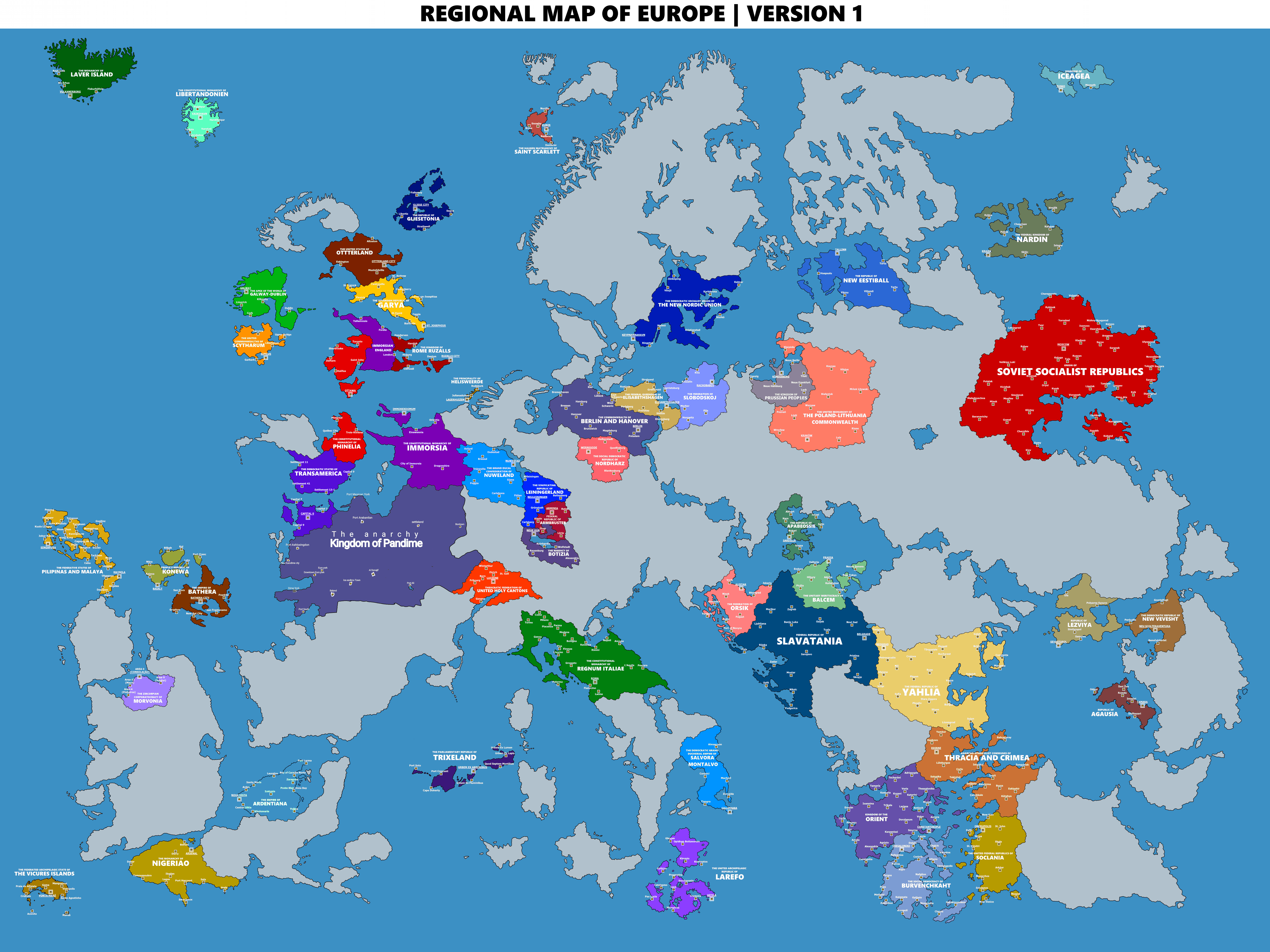 NationStates | Map
