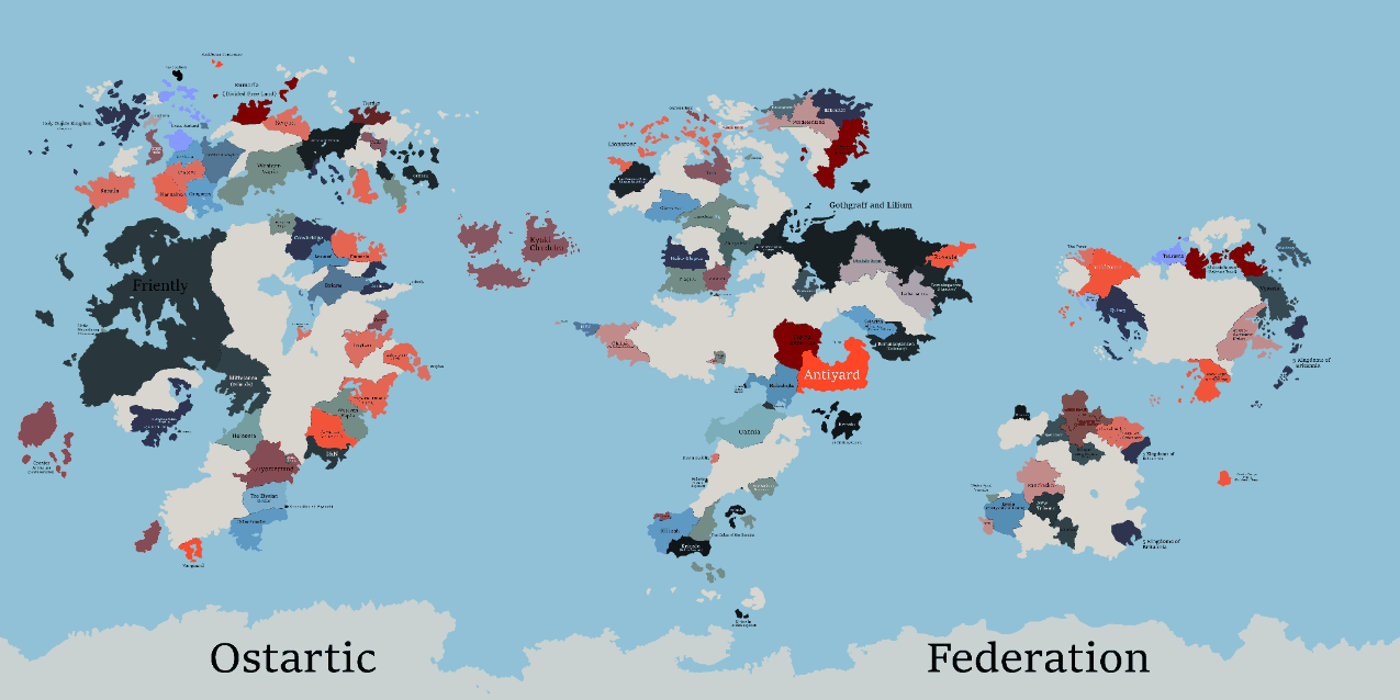 NationStates | Map Version