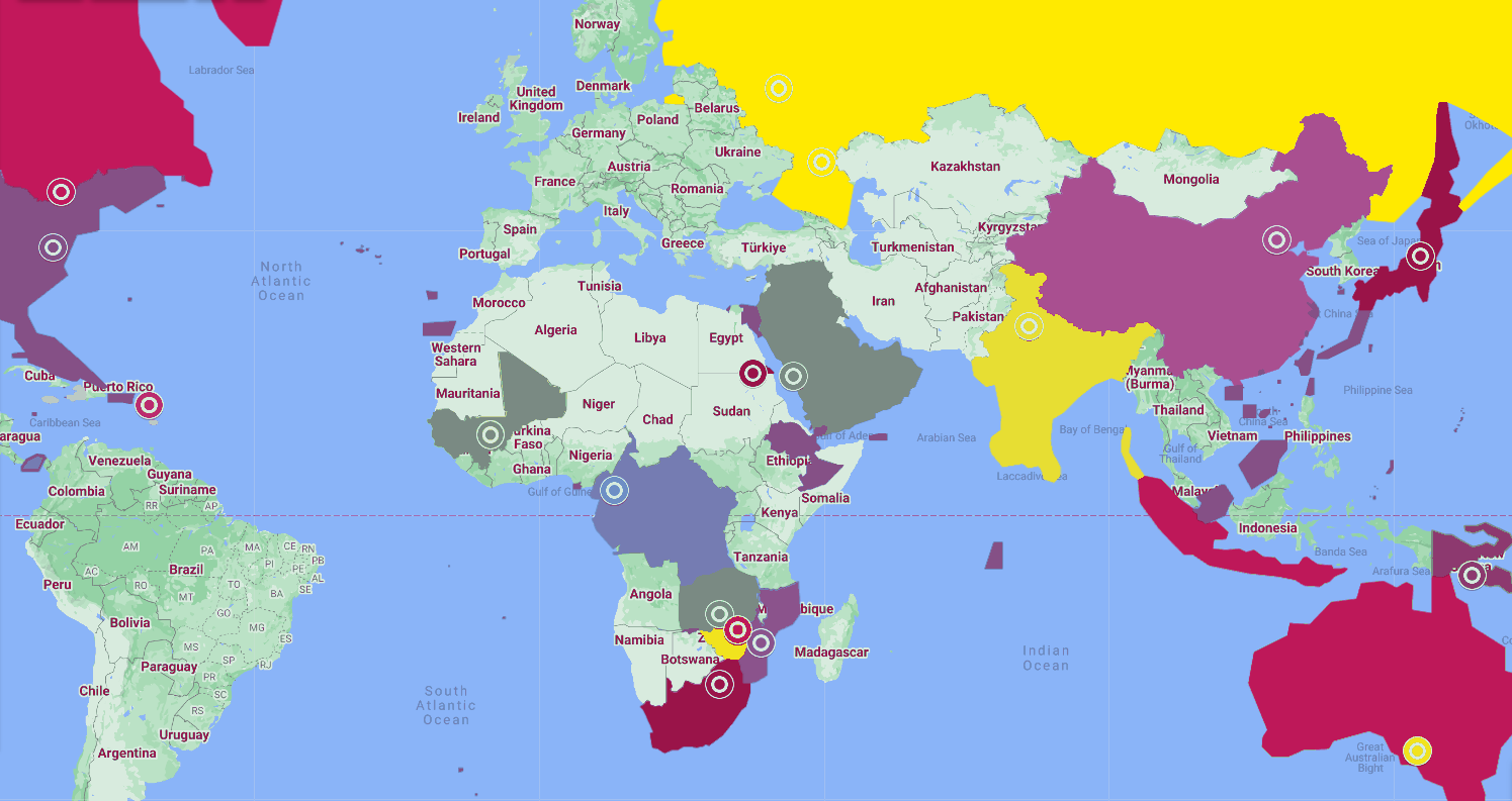 NationStates | Map Version