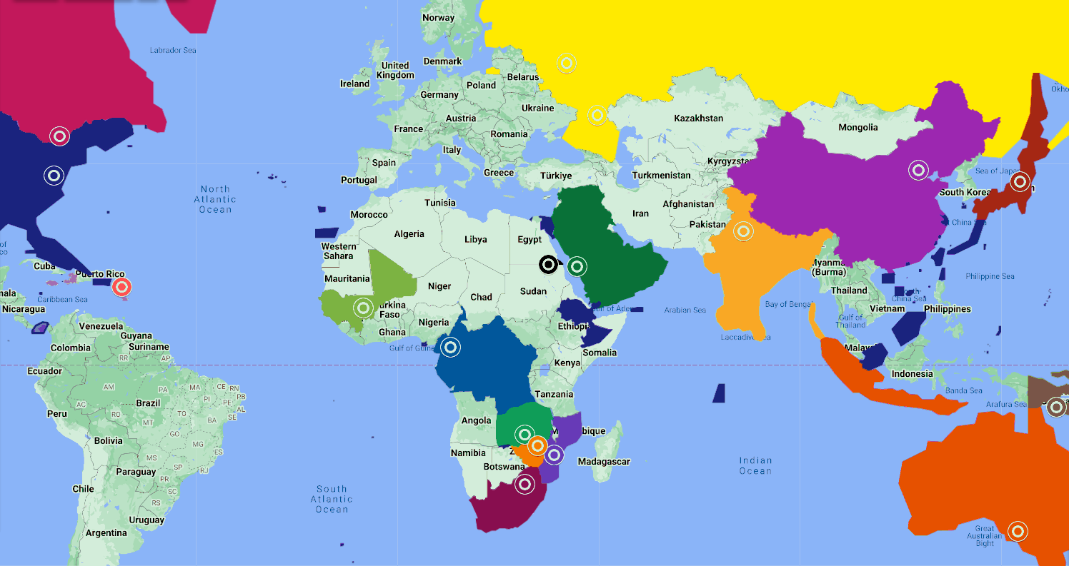 NationStates | Map Version