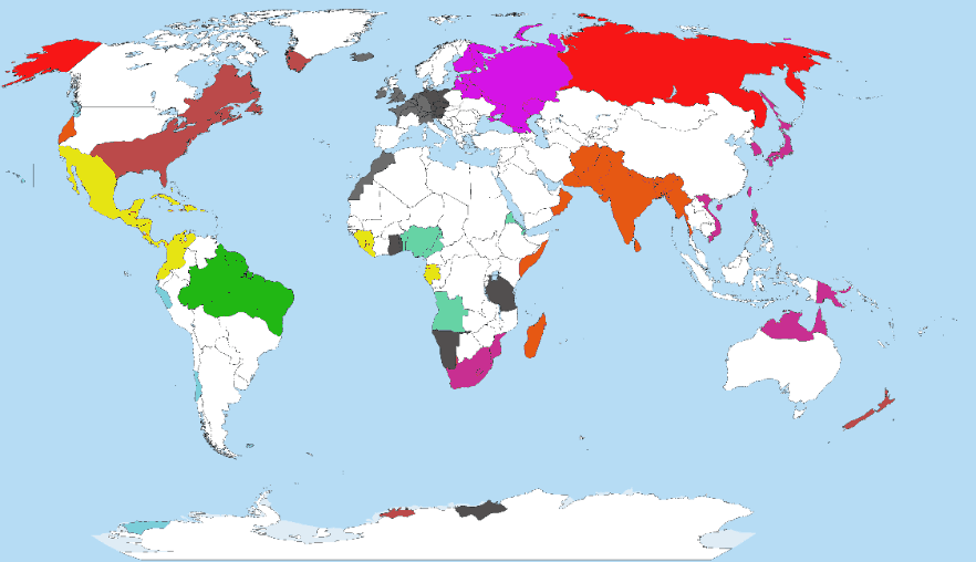 NationStates | Map Version