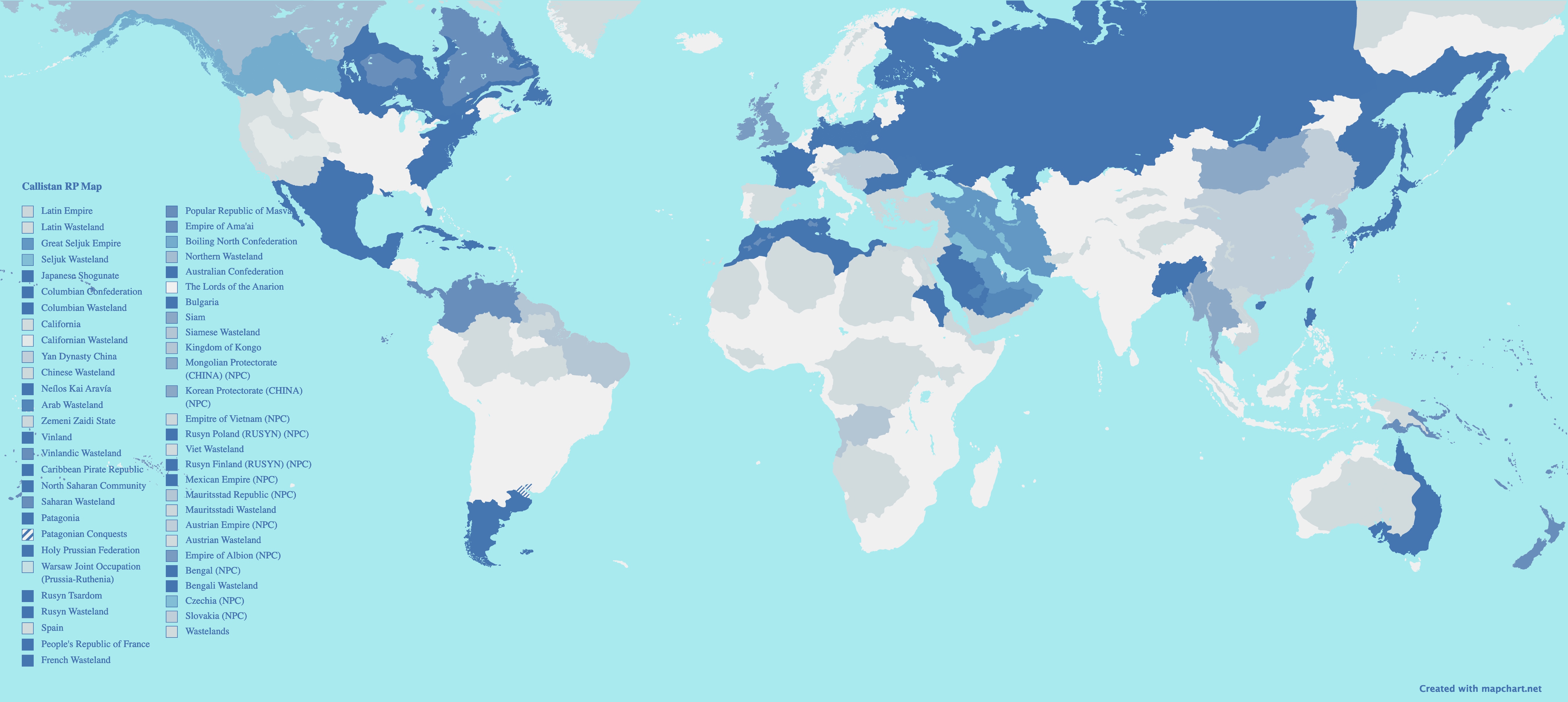 NationStates | Maps of Callista
