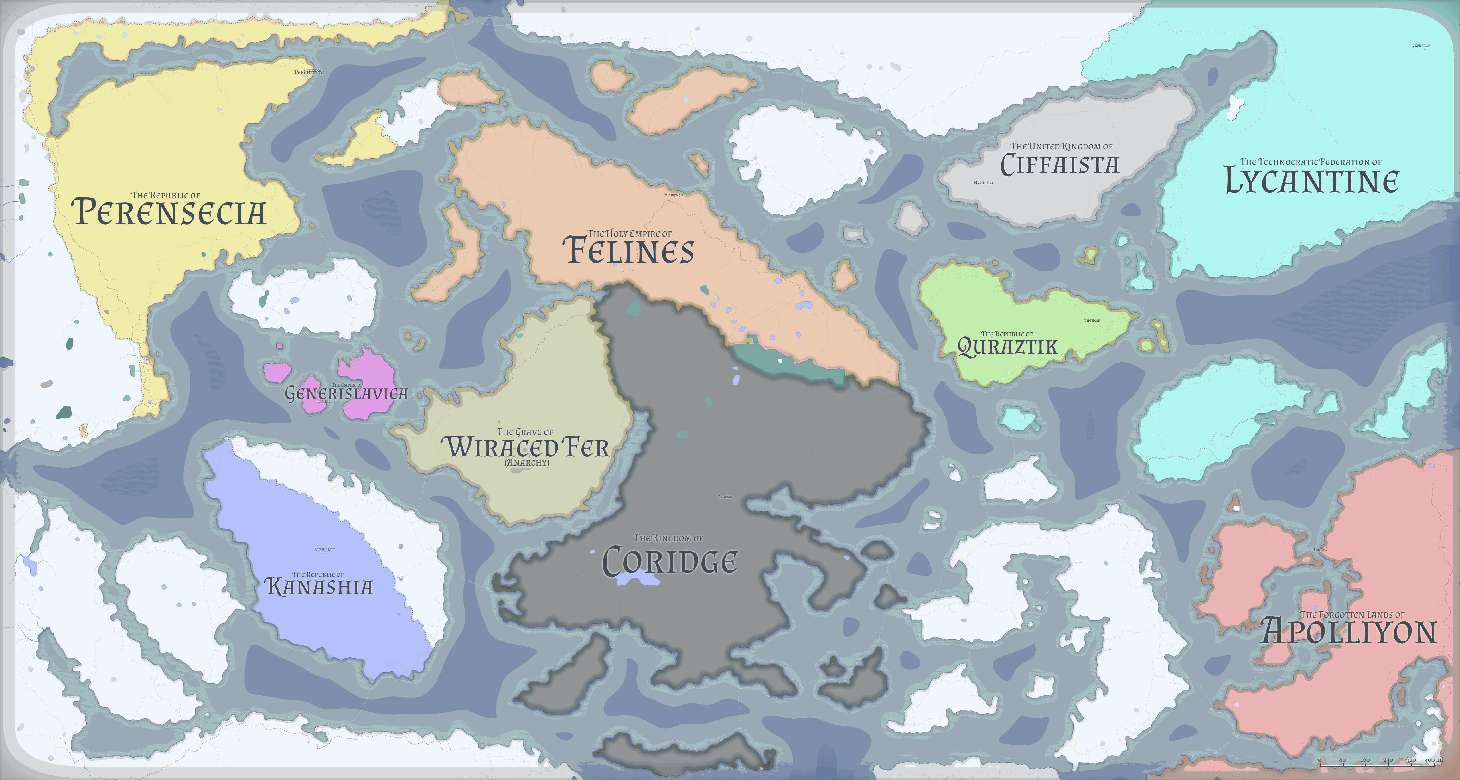 NationStates | Map Version