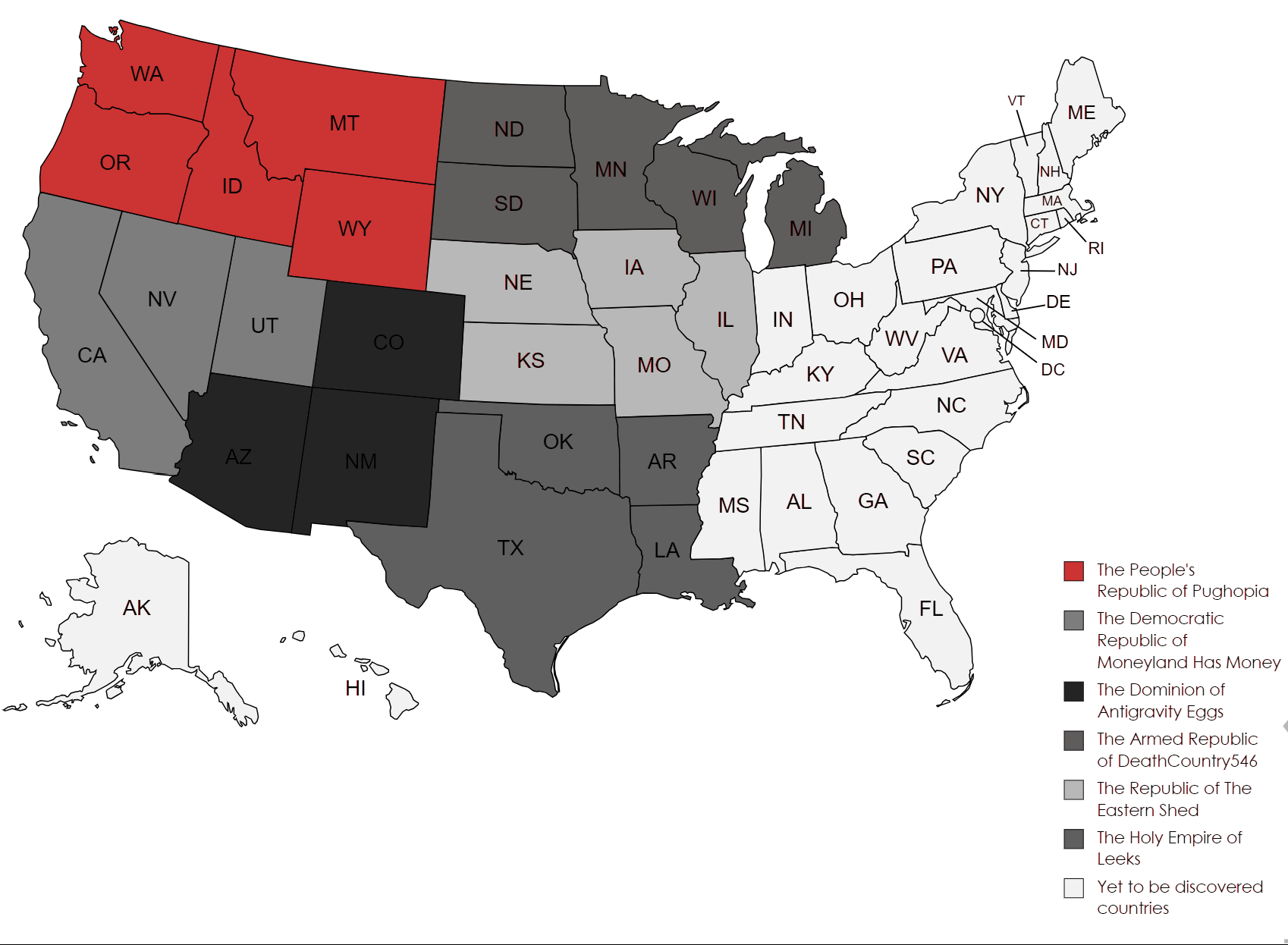 NationStates | Maps of 1st division of execution