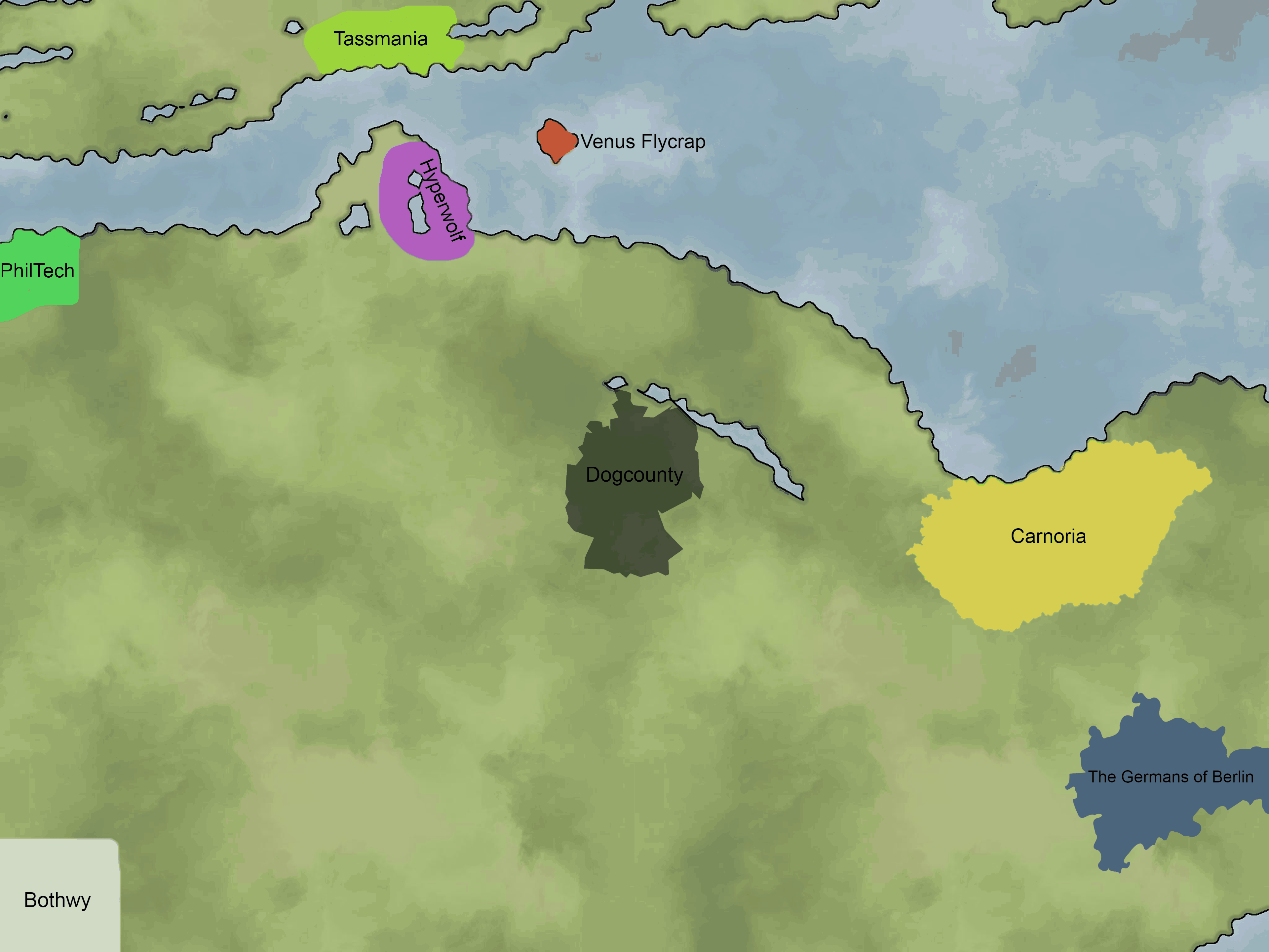 NationStates | Map Version