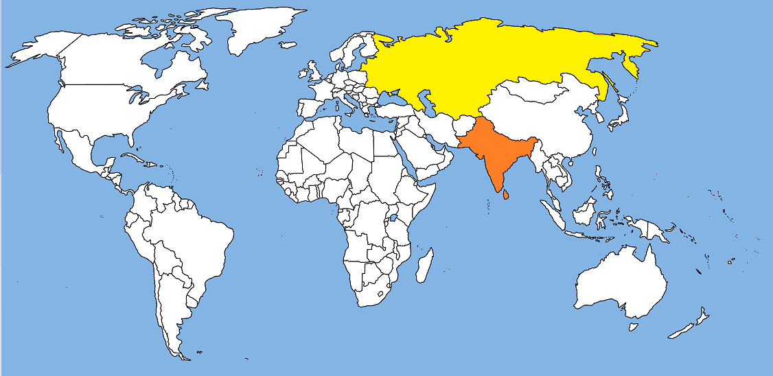 NationStates | Map Version