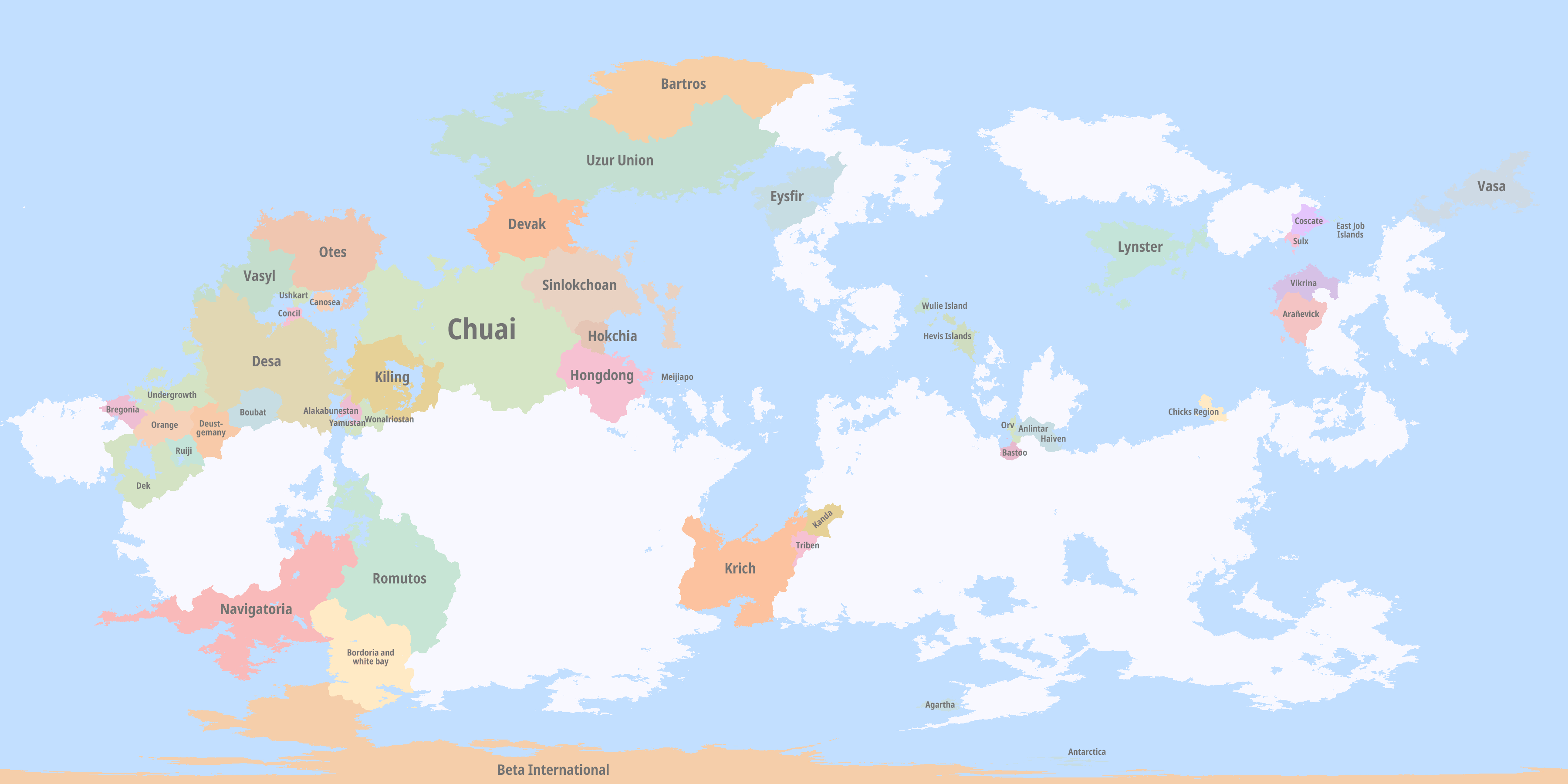 NationStates | Map Version