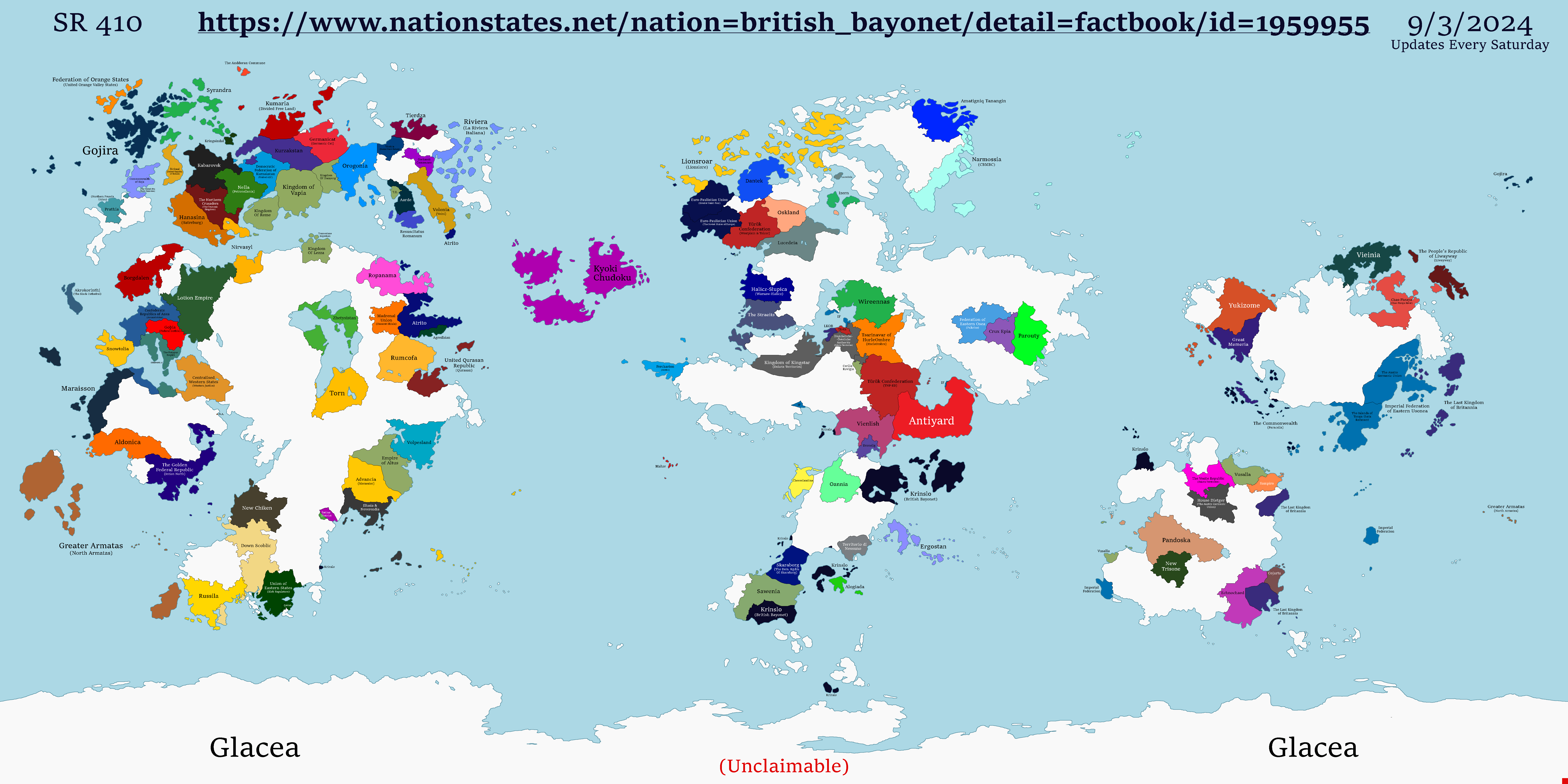 NationStates | Map Version