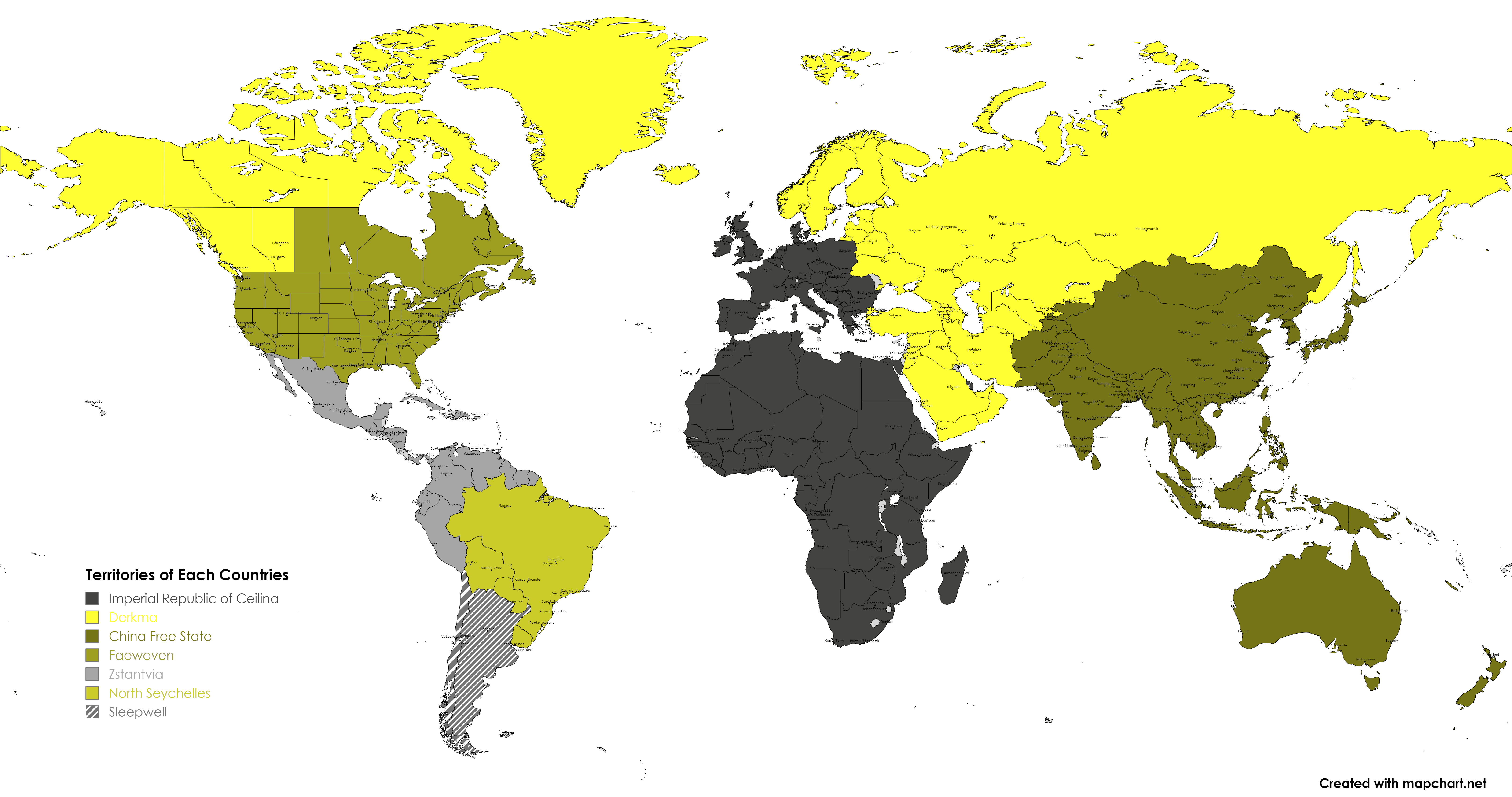 NationStates | Maps of Federation Of Sovereign States