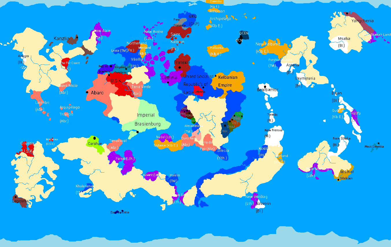 NationStates | Map Version