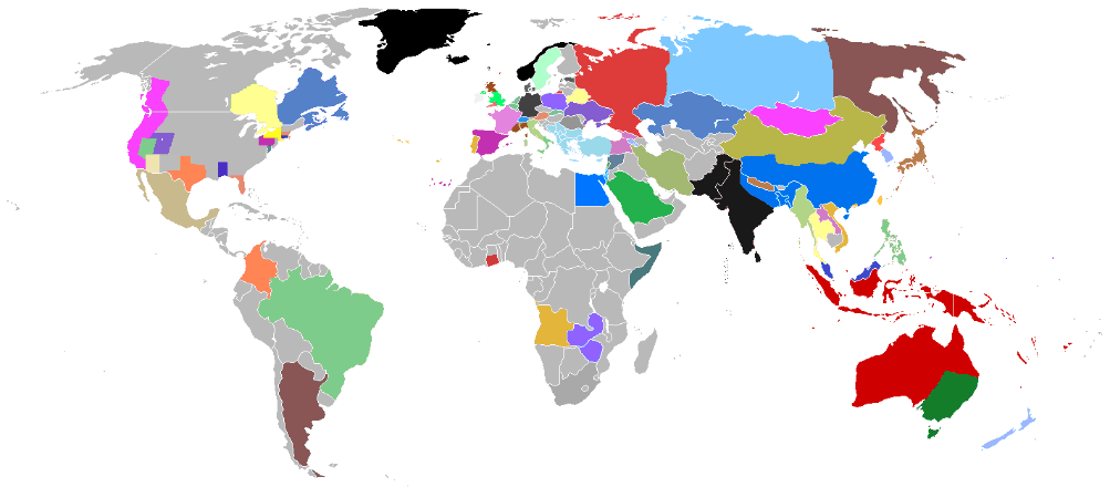 NationStates | Map Version