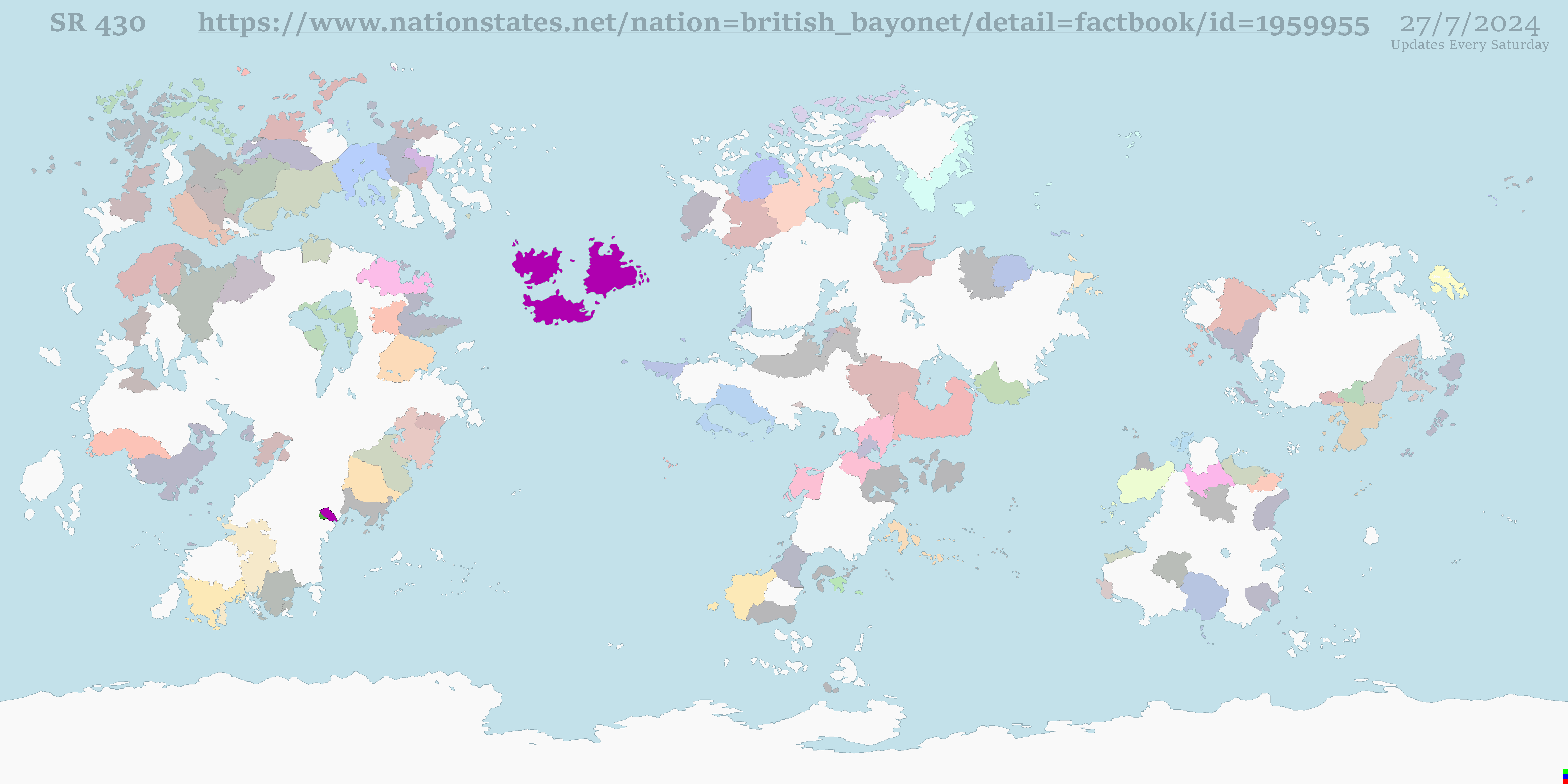 NationStates | Map Version