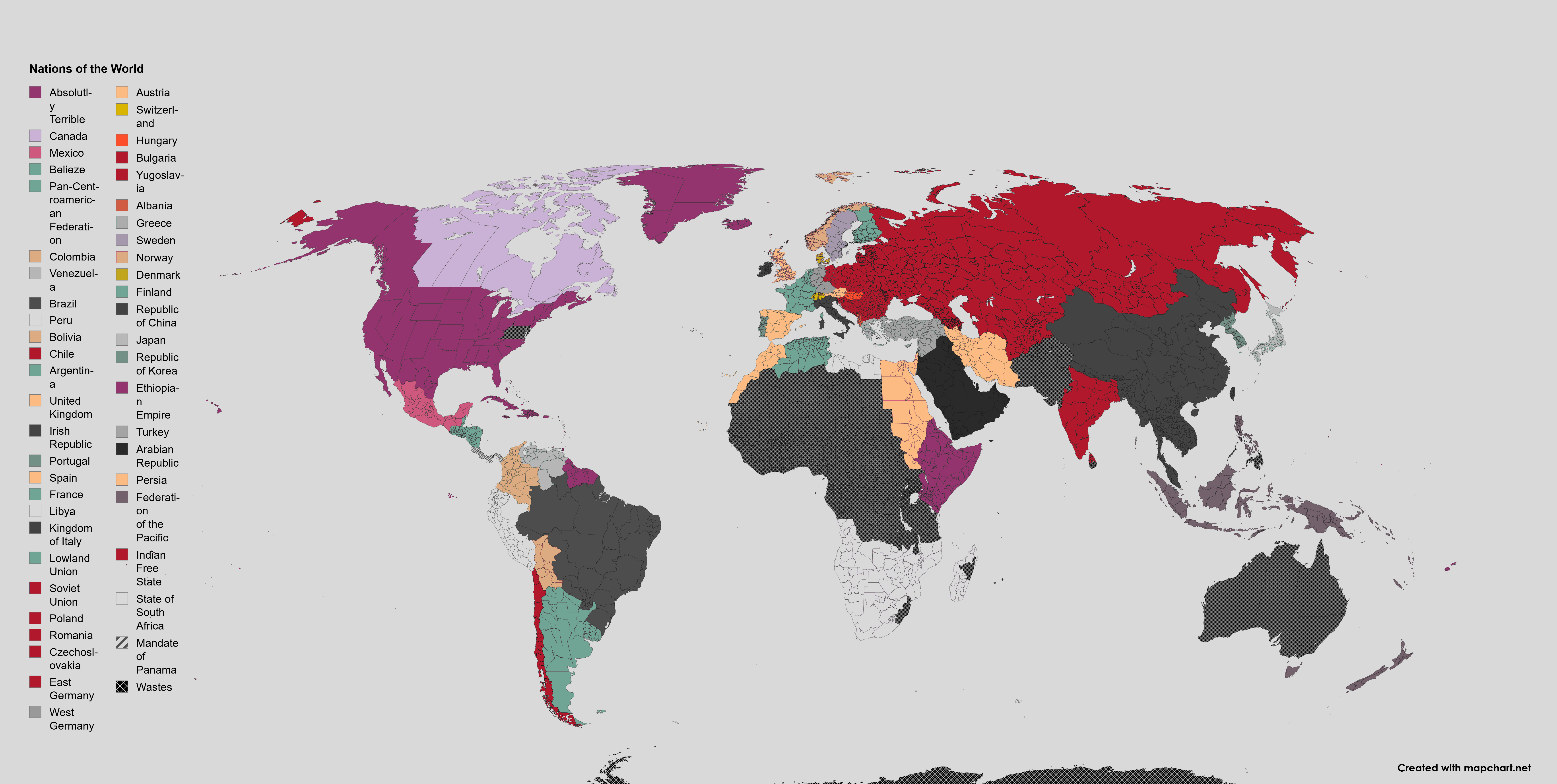 NationStates | Map Version