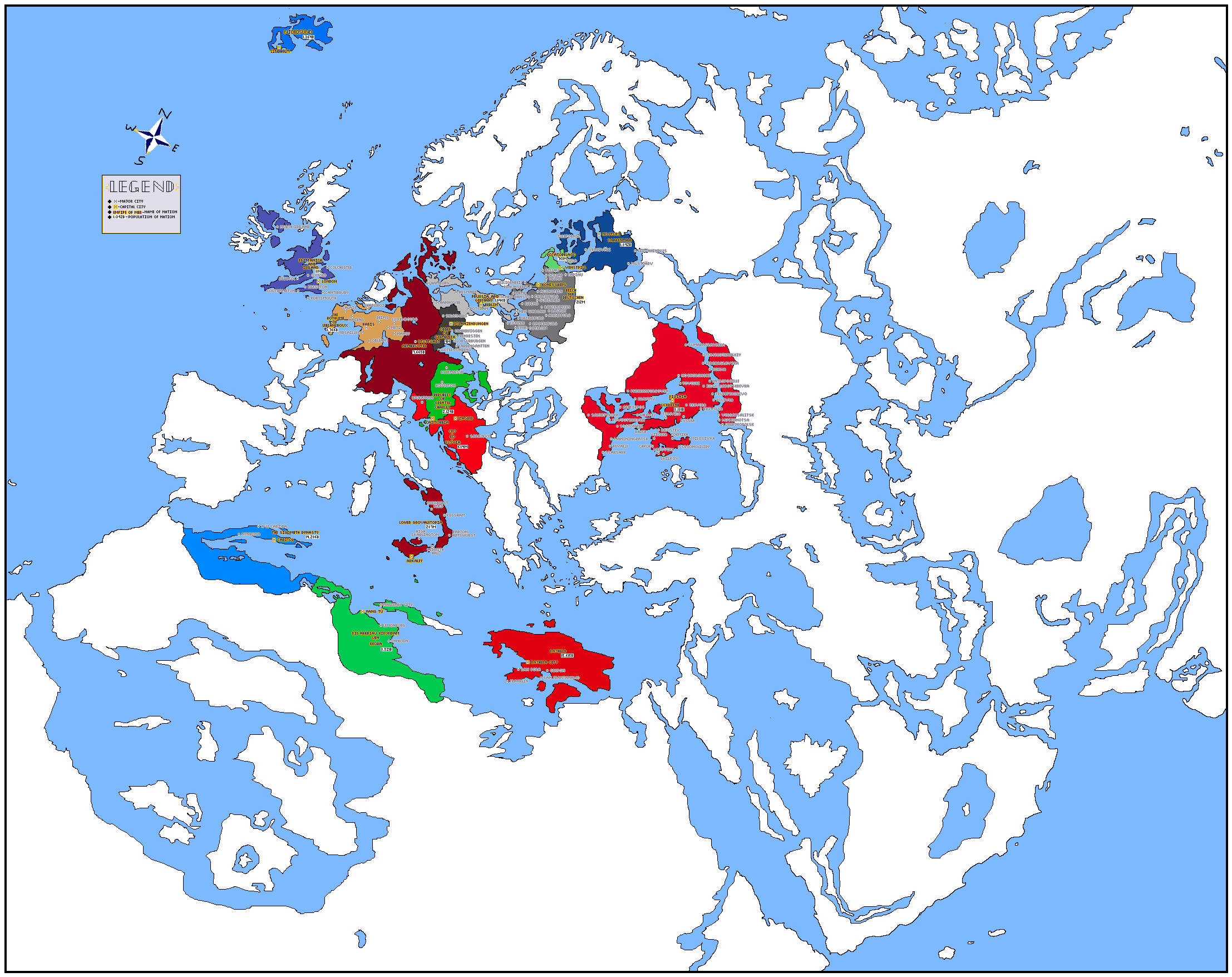 NationStates | Map Version