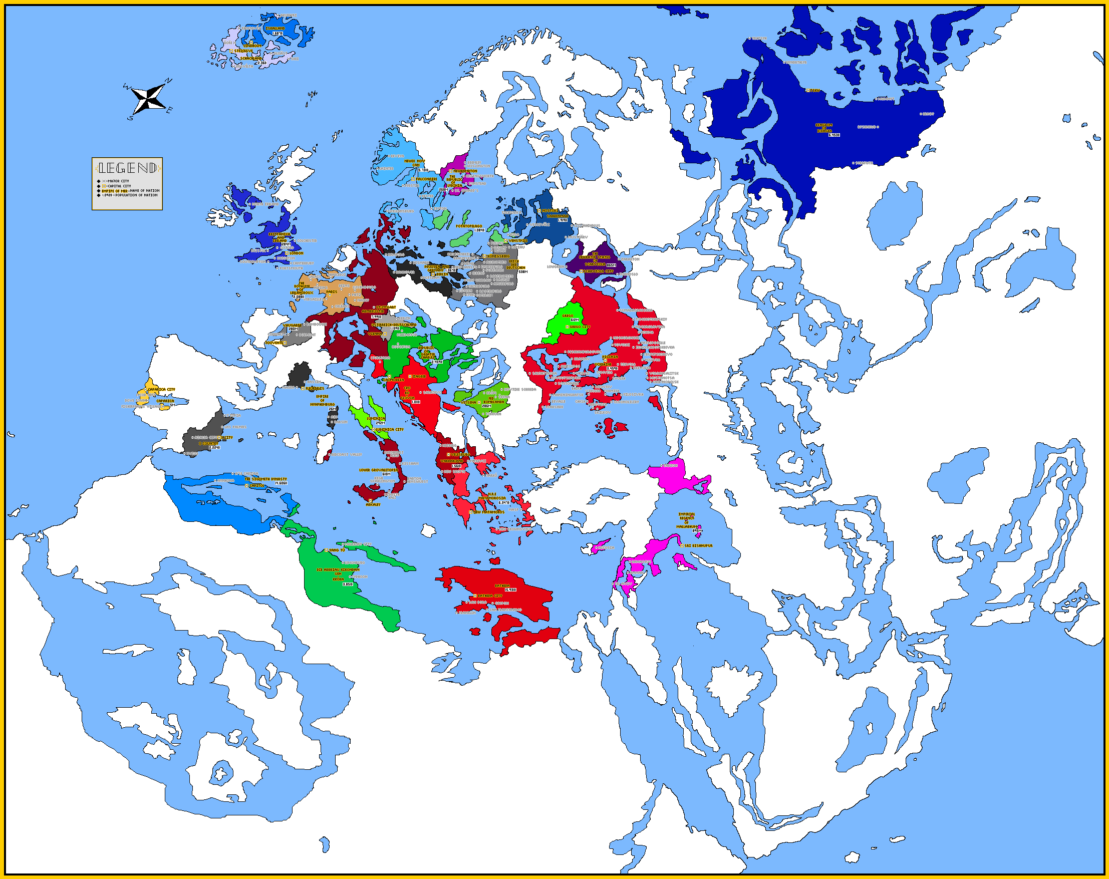 NationStates | Map Version