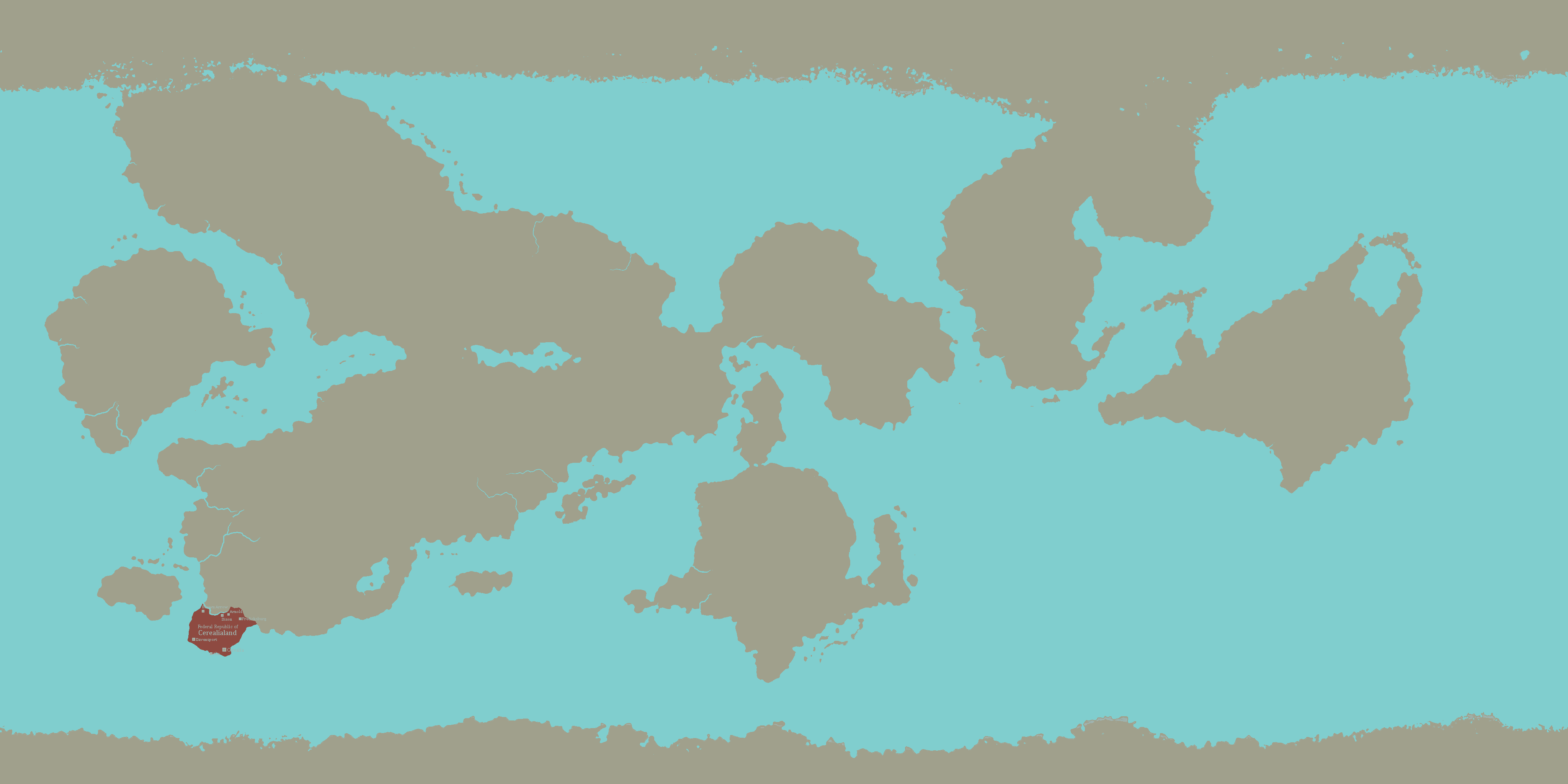 NationStates | Map Version