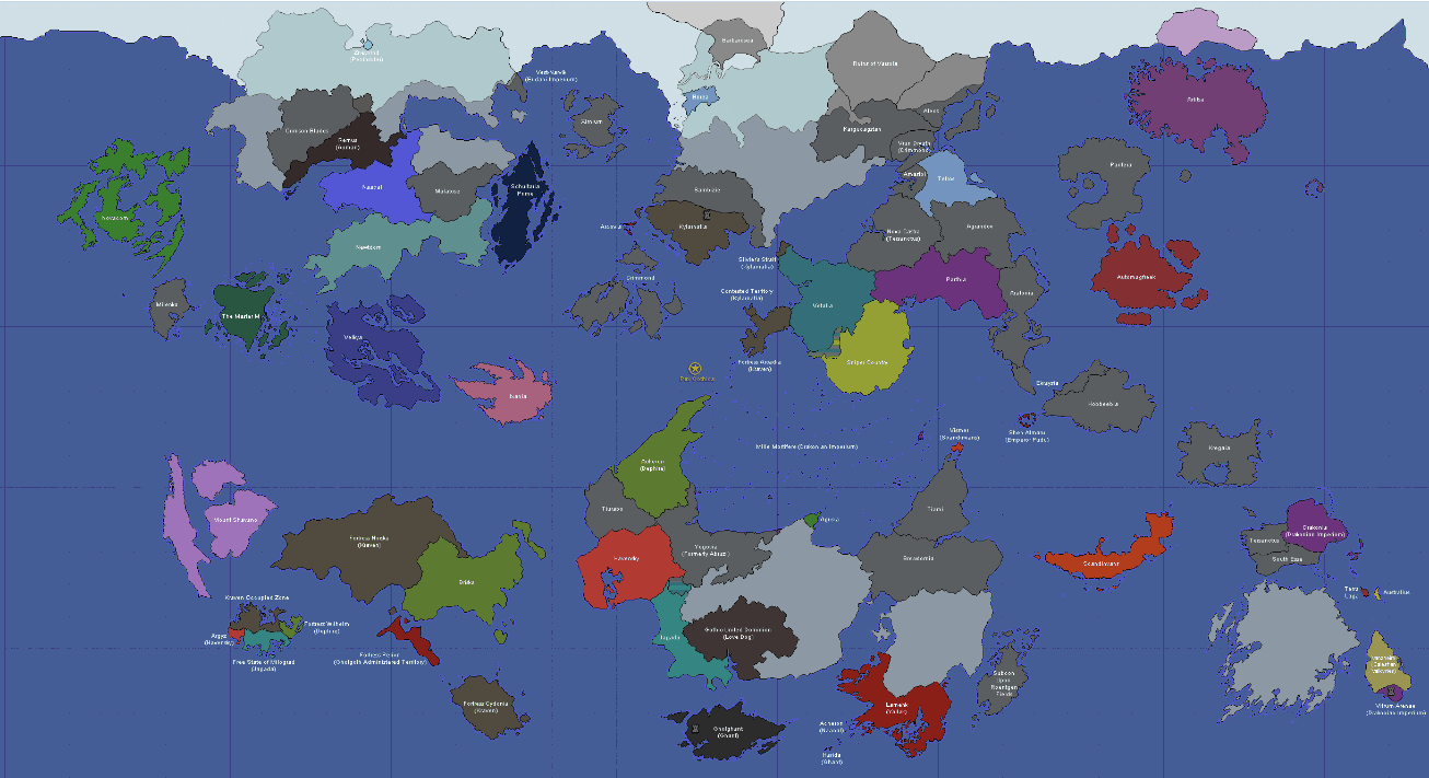 NationStates | Map Version